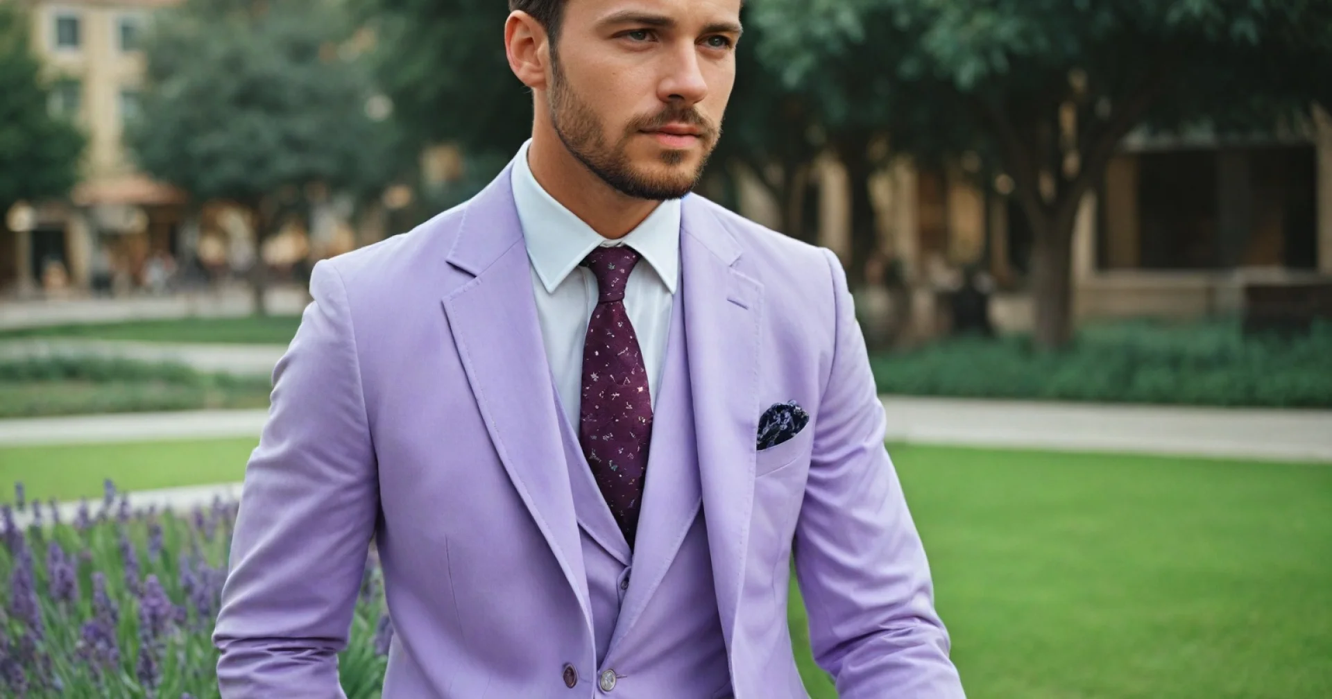 How to wear a lavender suit for men: style tips and inspiration