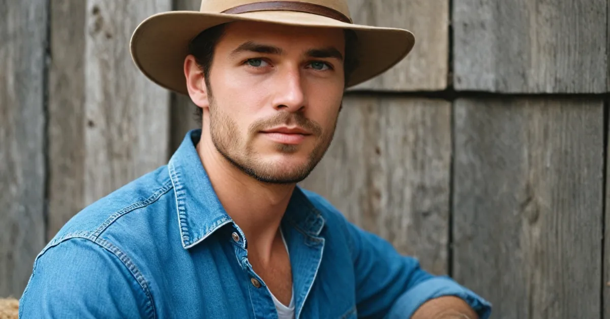 How to style a country man hat for a modern masculine look